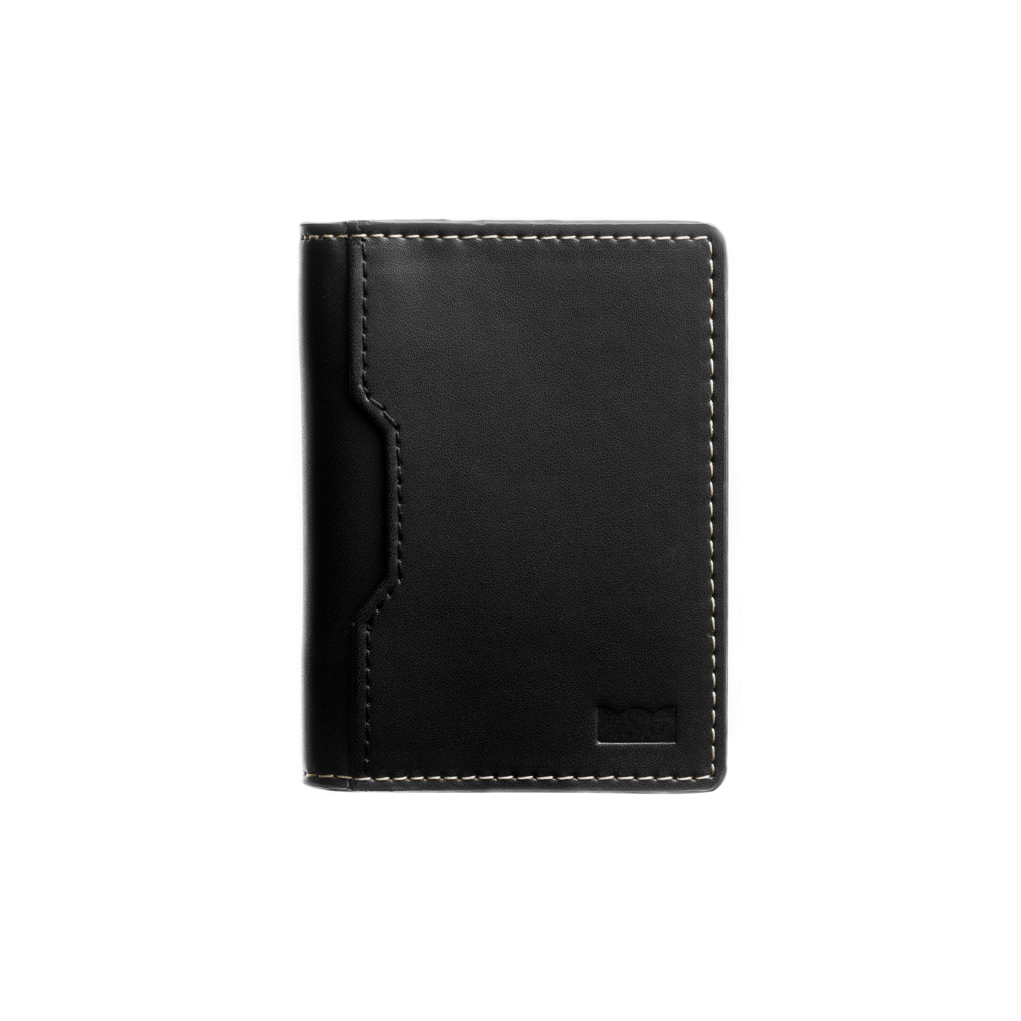 Charcoal Black & Sand Compact Wallet