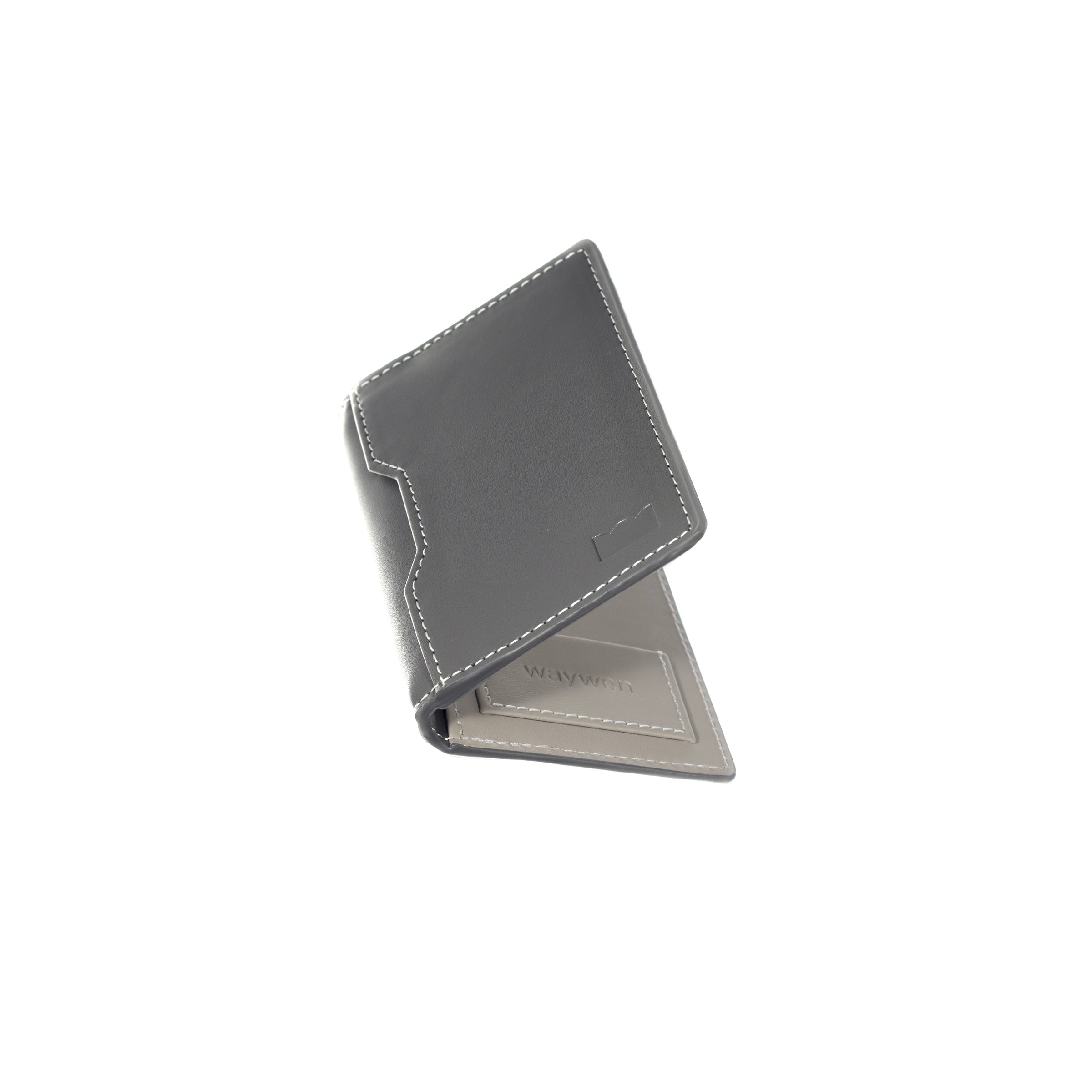 Stealth Grey Compact Wallet